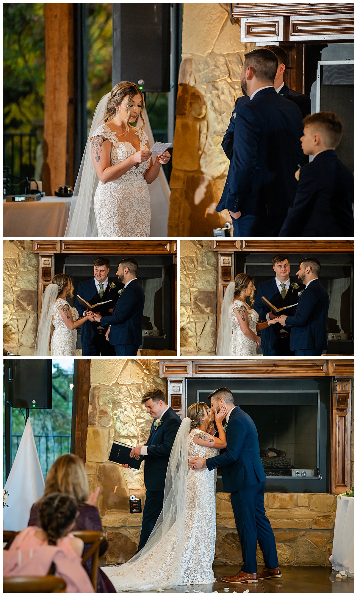 Alyssa + Christian Wedding at The Lodge